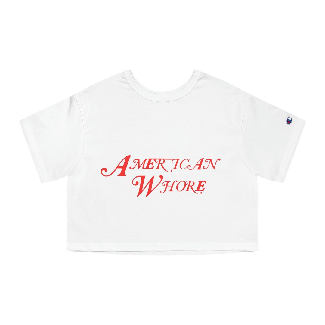 American Whore Lana Del Rey Shirt, Lana Del Rey Crop Top, LDR Merch ...