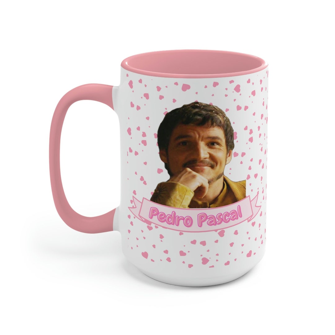 Pedro Pascal Mug Gift, Pedro Pascal Coffee Cup, 15 Oz Ceramic Tea Cup ...