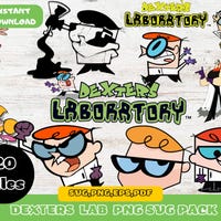 SVG Digital Dexter's Laboratory Vector, Png 90s Cartoon Network SVG PNG ...
