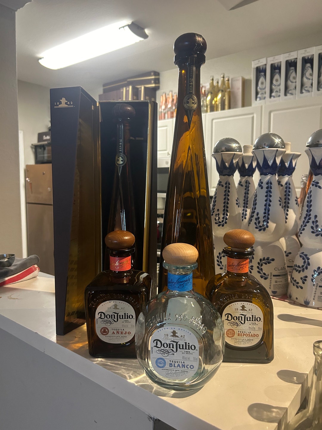 All Types Don Julio EMPTY Bottles (READ DESCRIPTION) (blanco, Repo ...