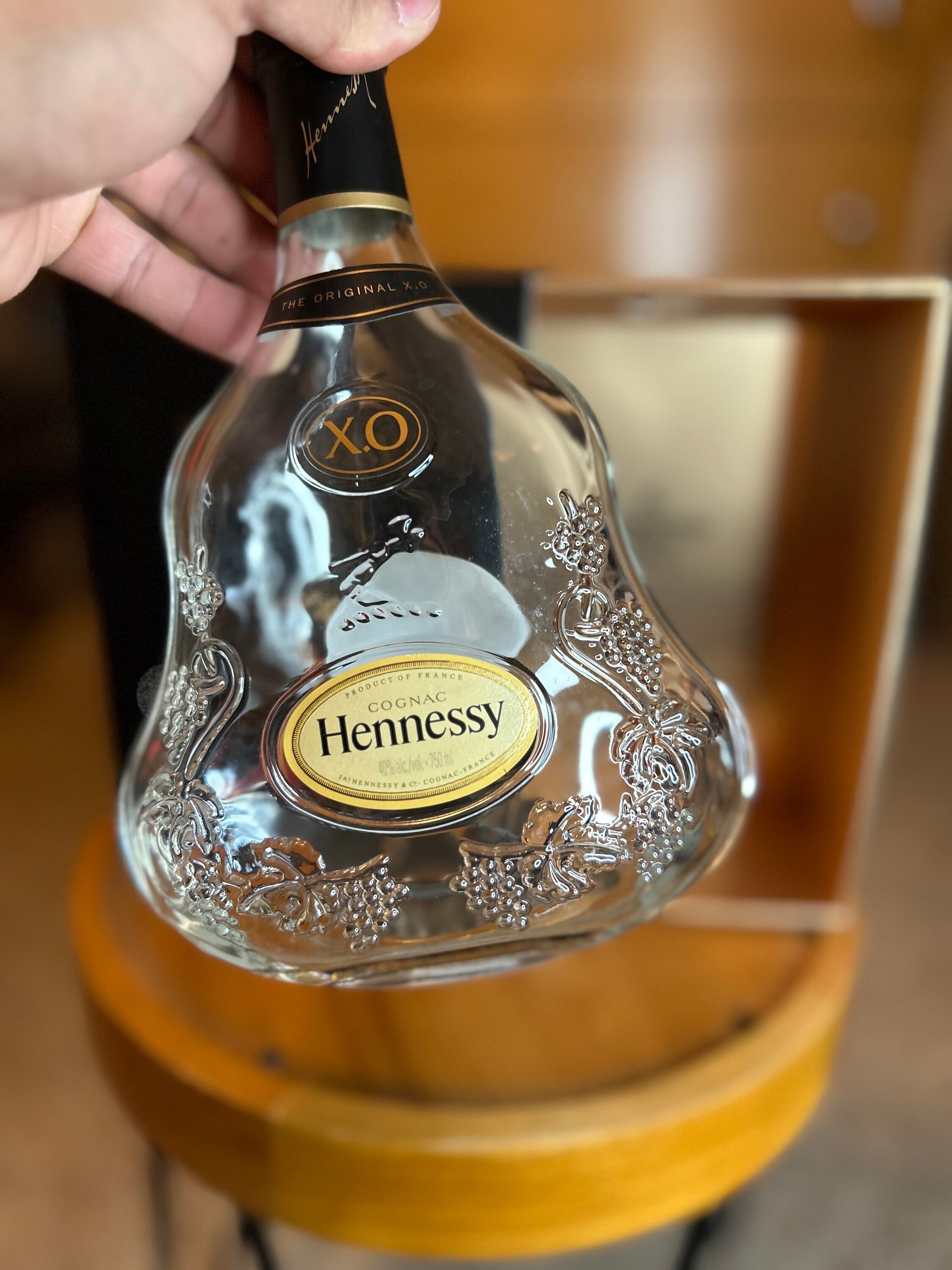 Hennessy XO Cognac EMPTY Bottle - Etsy