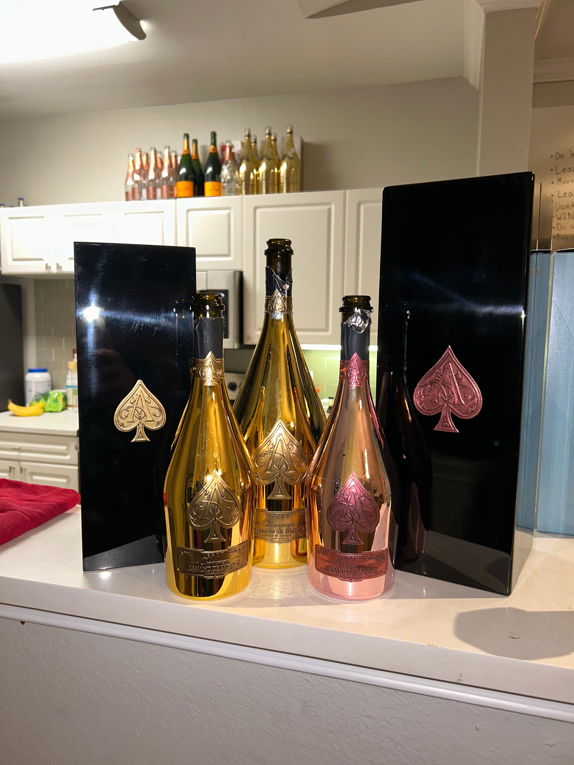 Ace of Spades EMPTY Bottles/box Sets - Etsy