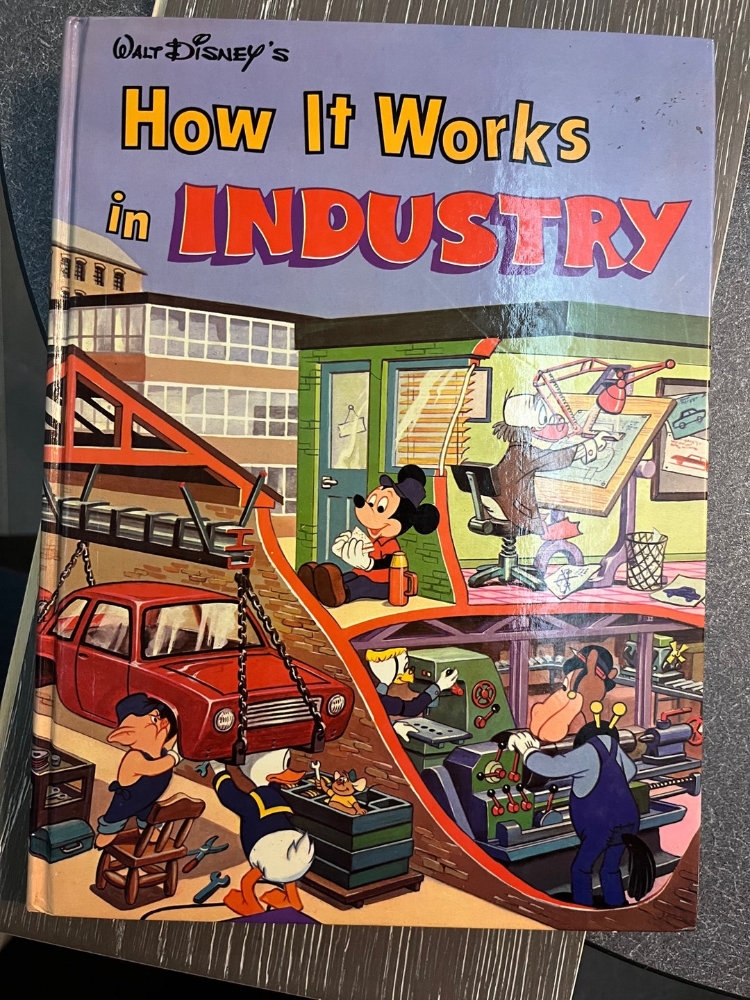 Walt Disney's How It Works in Industry Large Hardcover Book 1982 ...