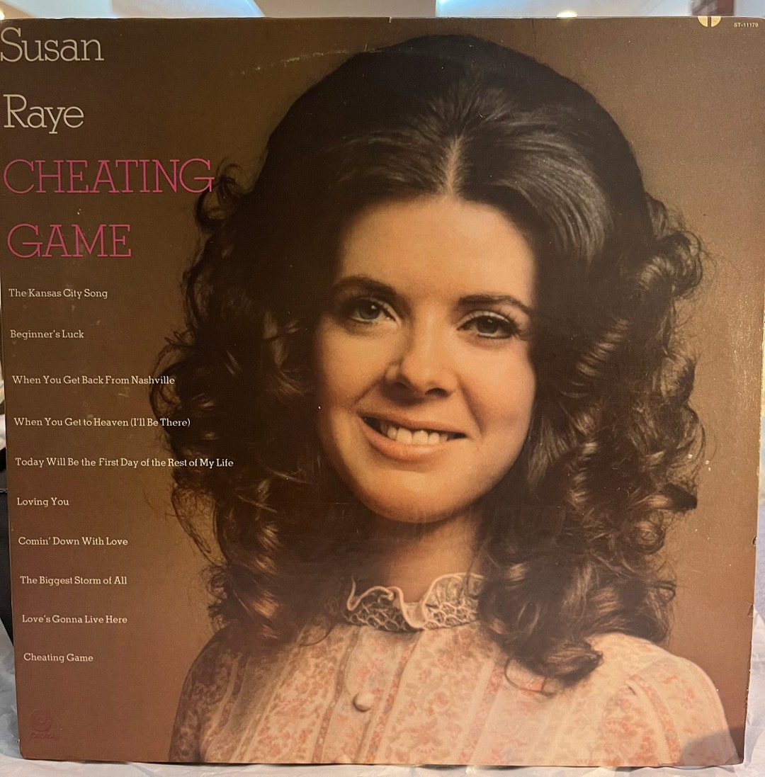 Vintage Vinyl LP Record Susan Raye Cheating Game 1973 Vinyl Record LP ...