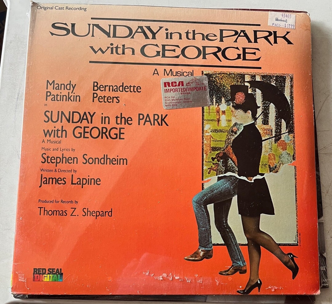 Stephen Sondheim, James Lapine Sunday in the Park With George: A ...