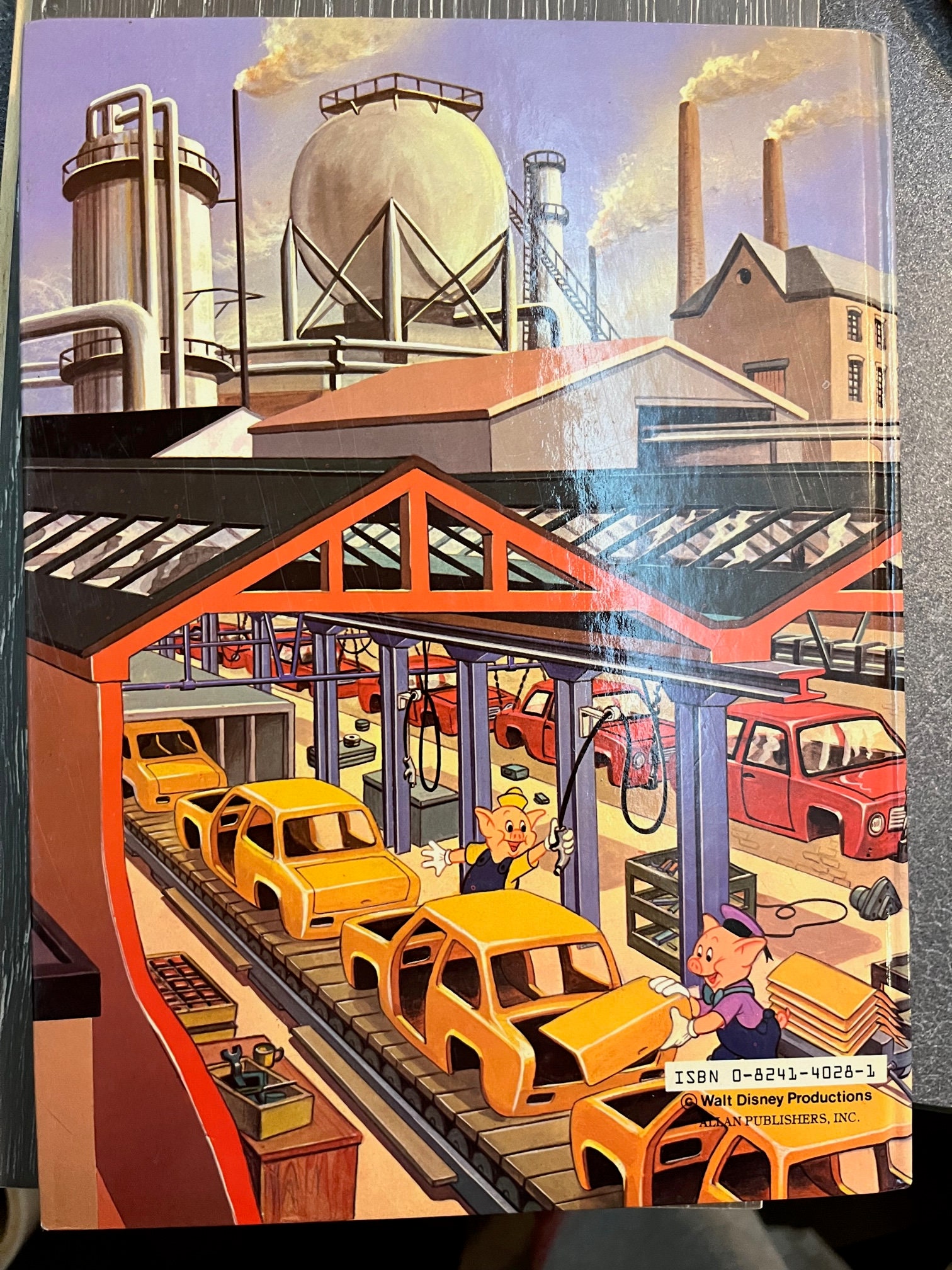 Walt Disney's How It Works in Industry Large Hardcover Book 1982 ...