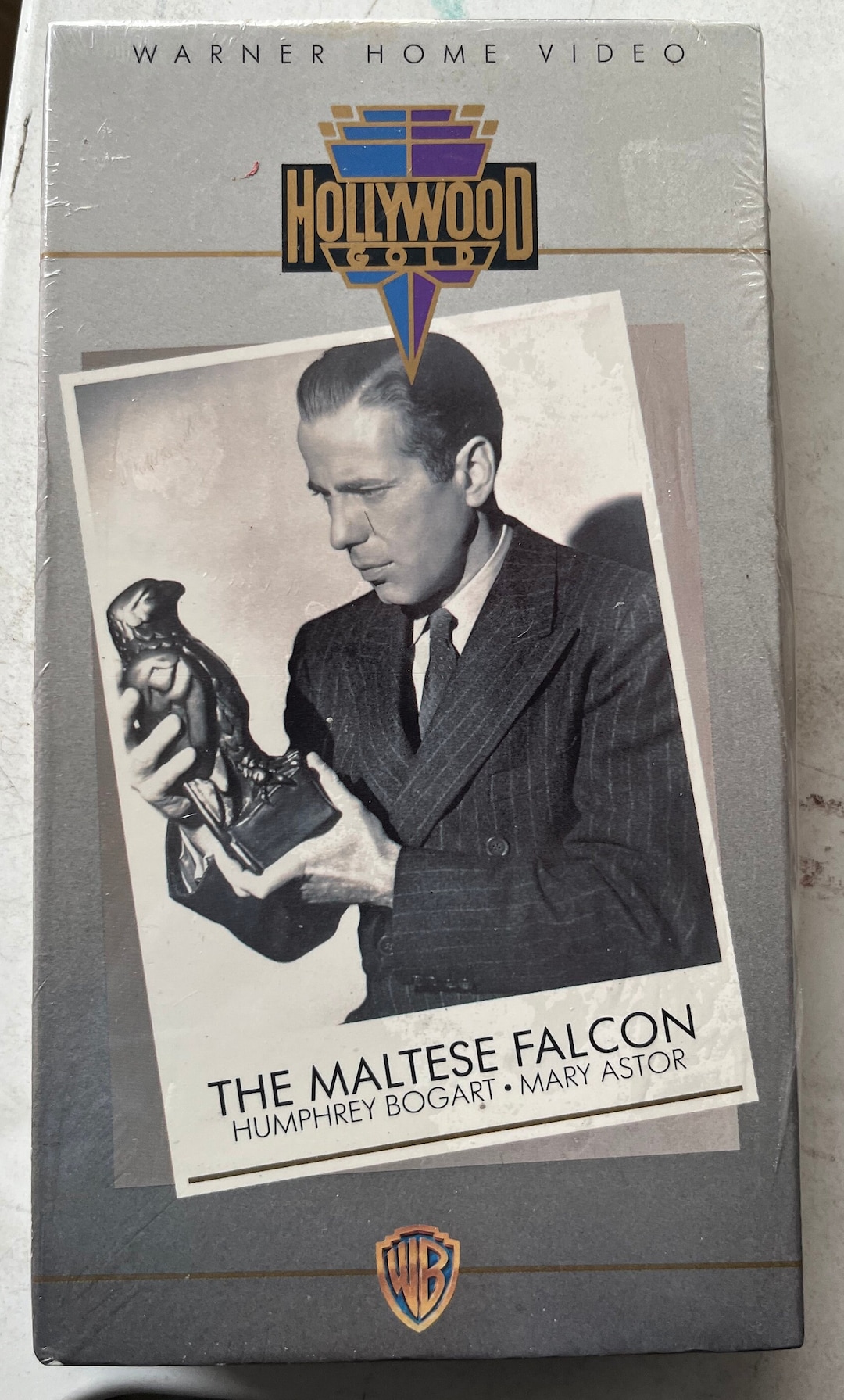 The Maltese Falcon VHS Humphrey Bogart New John Huston Sealed Warner ...