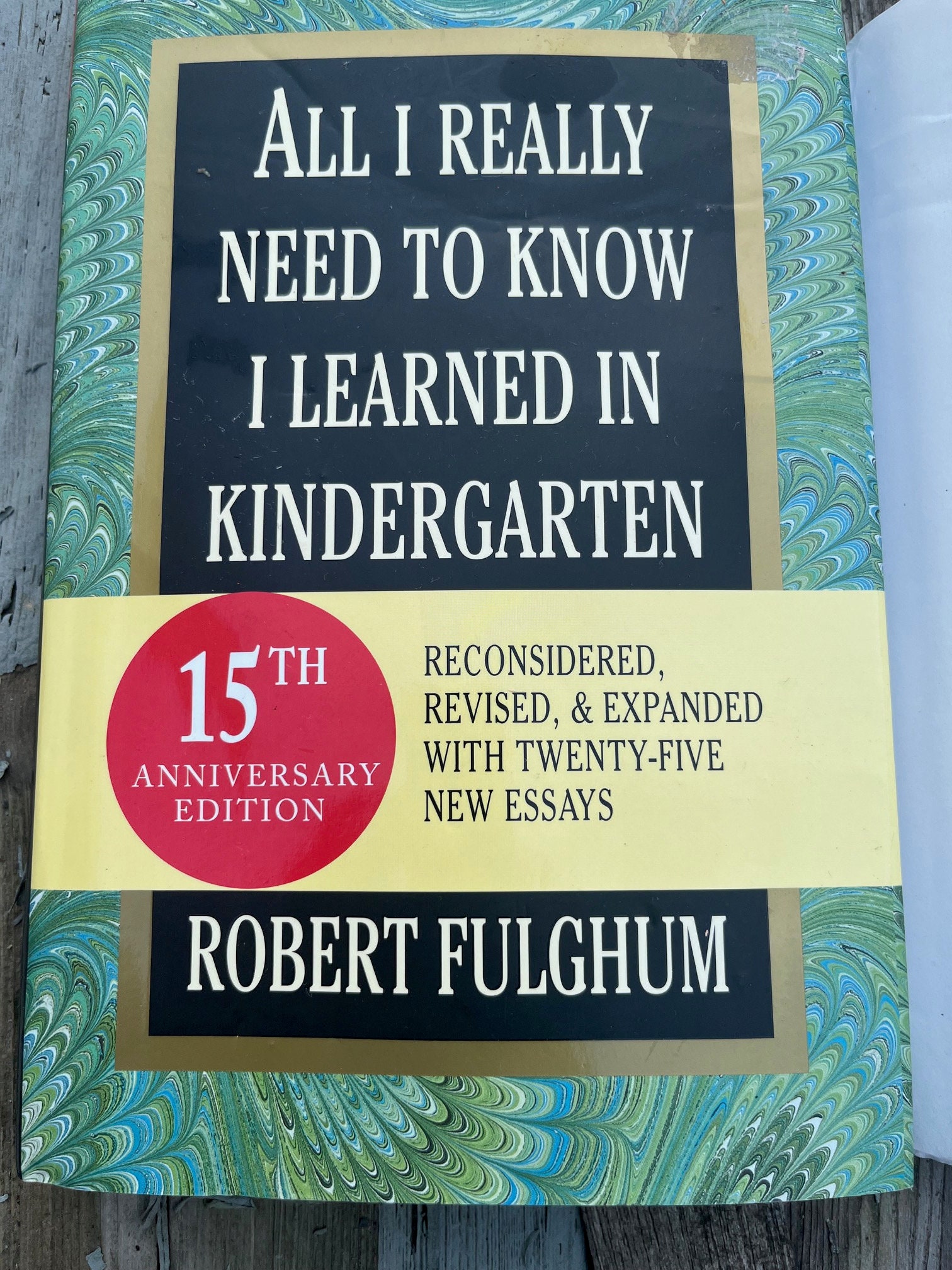I Learned In Kindergarten Poster