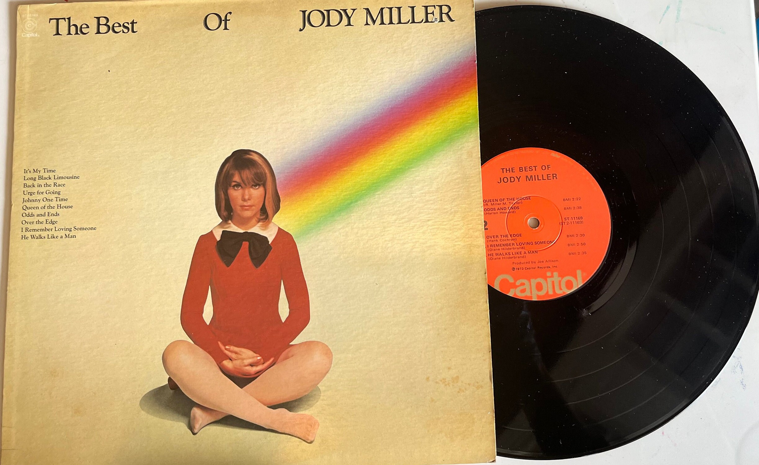 Jody Miller the Best of Jody Miller 1973 Vintage Vinyl Record - Etsy
