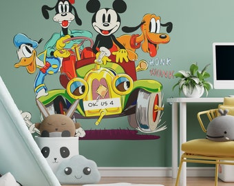 Disney Baseboard Decal,set of Disney Stickers, Mickey Mouse,minnie ...