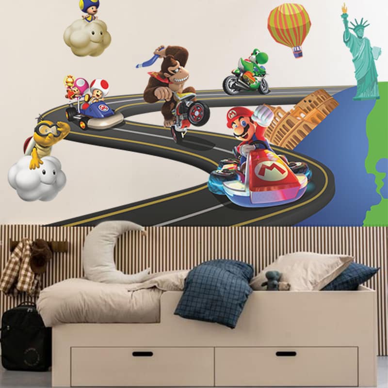 Super Mario Decal - Etsy