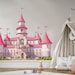 Princess Peach Castle Wall Decal, Super Mario Girl Room Decor - Etsy