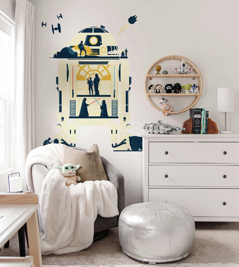 Star Wars R2-D2 Darth Vader Tie Fighter Sky Walker Millenium Falcon X ...