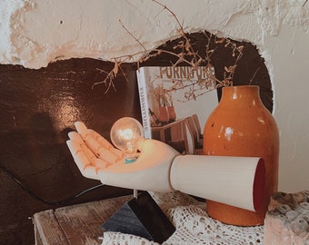 Hand Shaped Lamp - Etsy