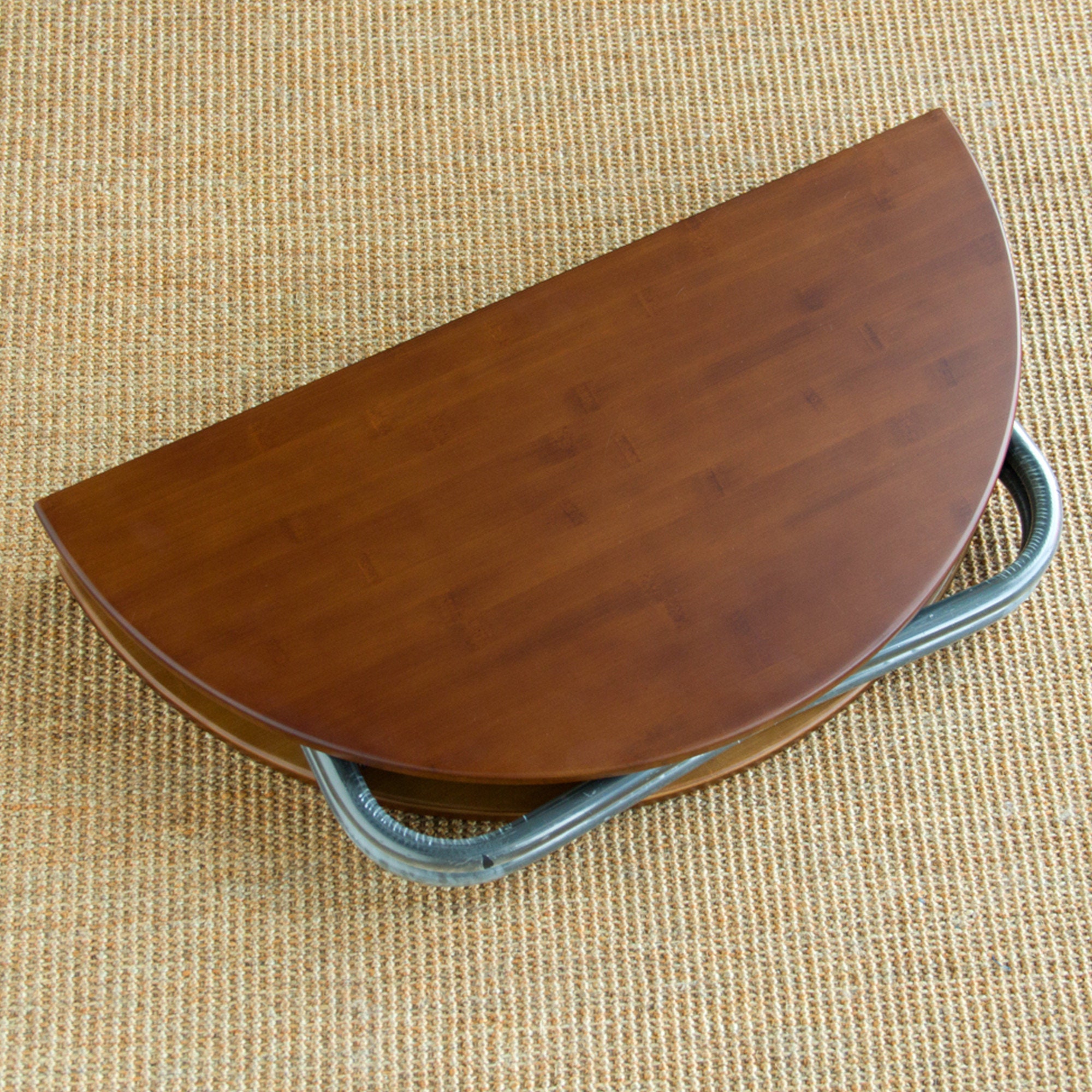 Folding Wooden Camping Table, Solid Wood Round Table, Mini Tea End - Etsy