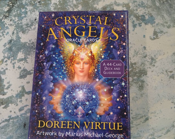 Crystal Angels Oracle Cards. 44 Card Deck. Doreen Virtue. Original Pre ...