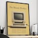 Vintage Advertising Poster Computer - 1990s Style Advertising Print for ...