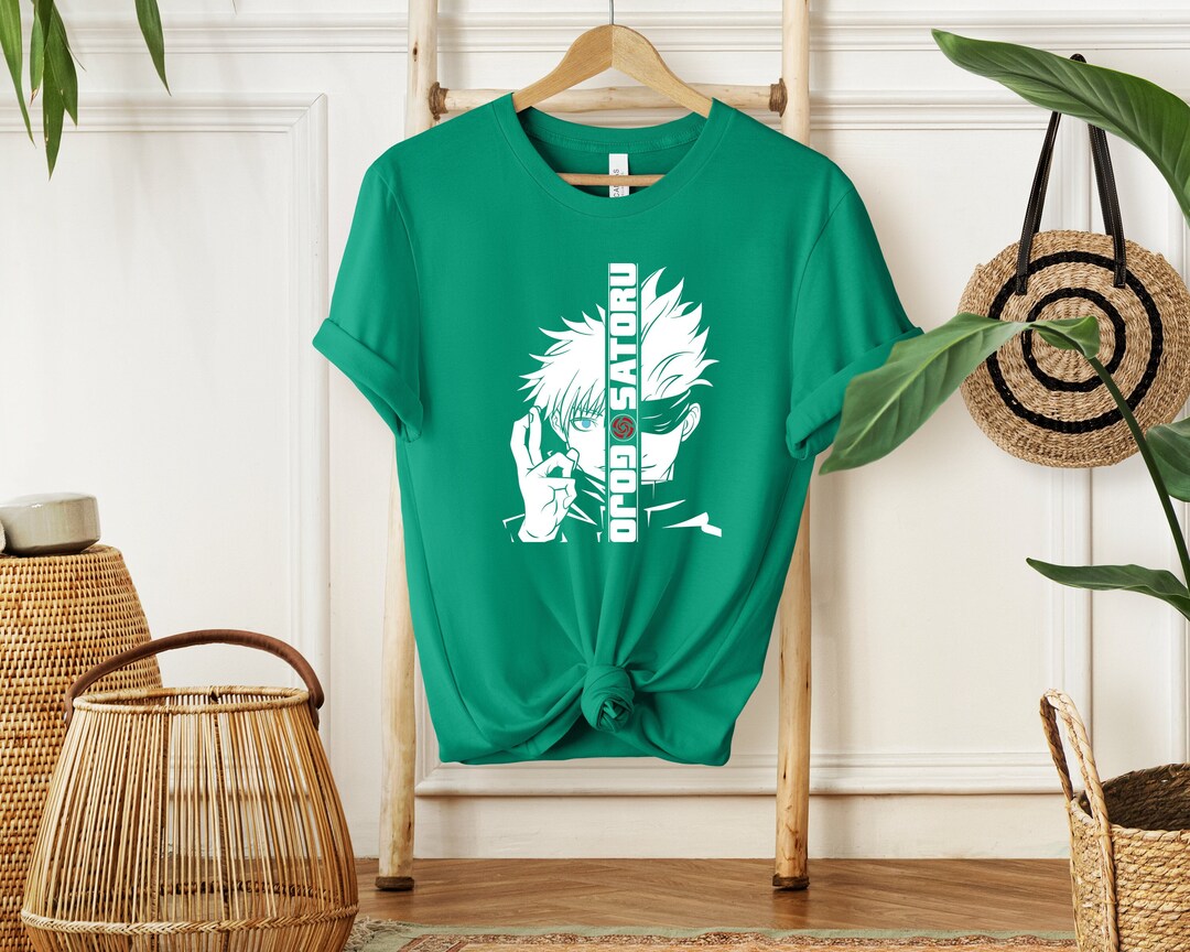 Satoru Gojo, Anime Shirt, Jujutsu Kaisen Hoodie, Satoru Sweater, Gift ...