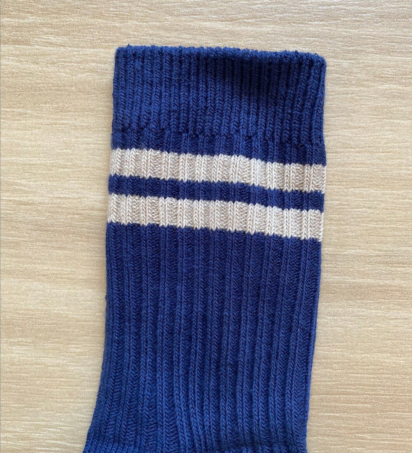 Vintage Style Striped Socks - Etsy