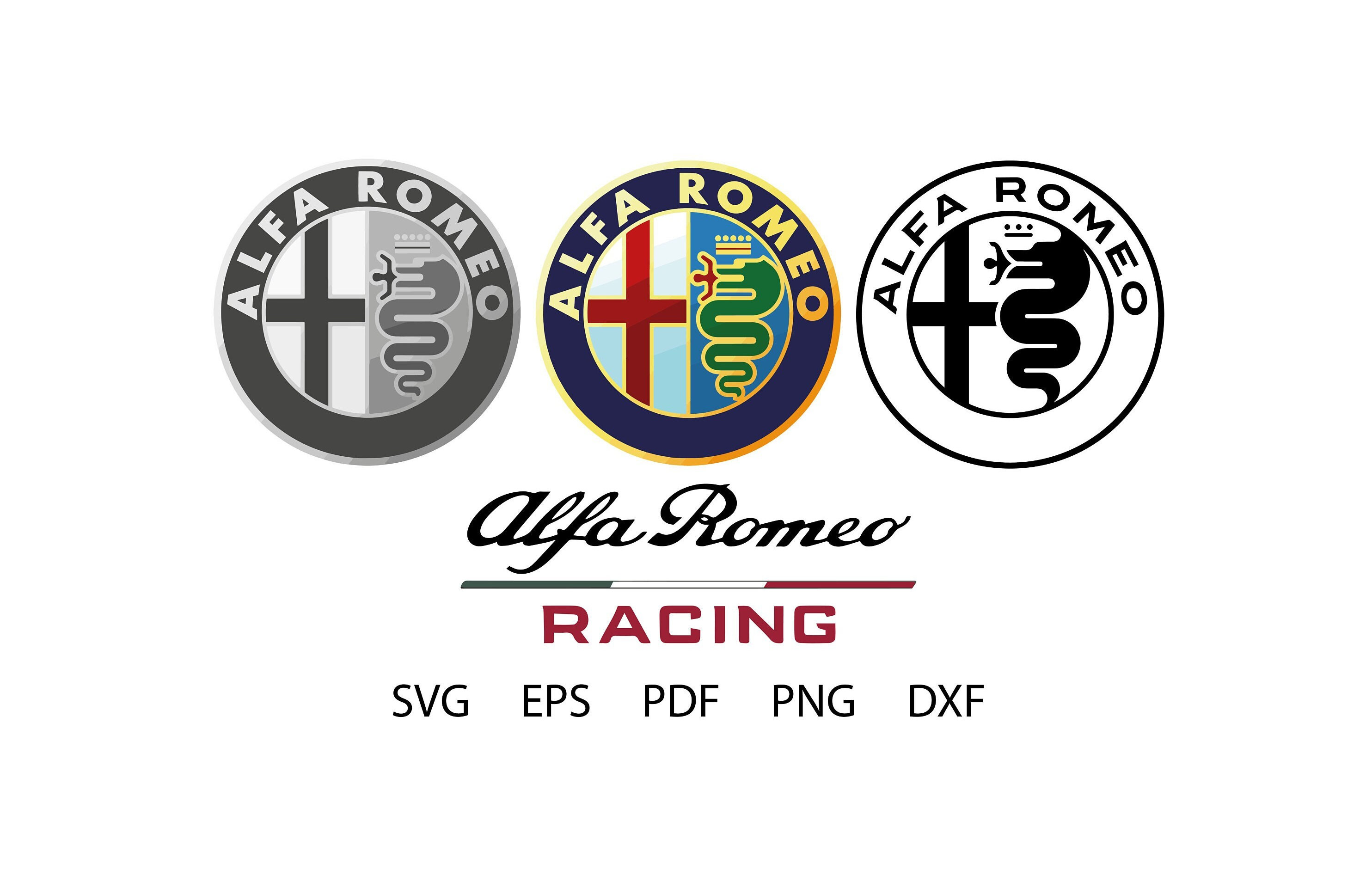 Alfa Romeo Logo Dxf