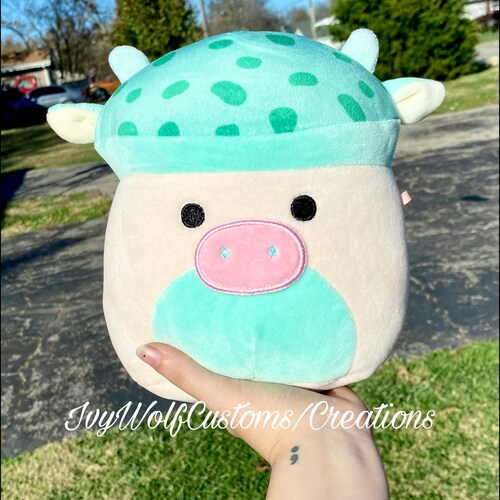 Custom Handmade Mushroom Cow mooshroom Squishmallow - Etsy