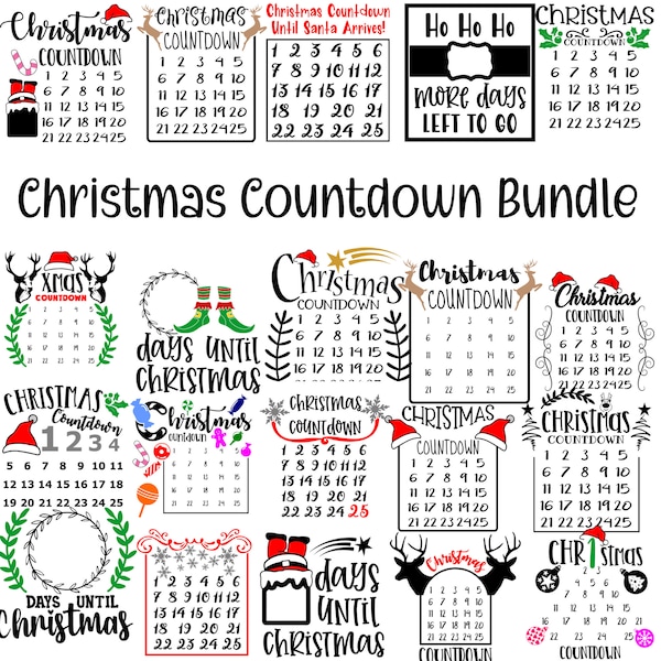 Christmas Countdown - Etsy