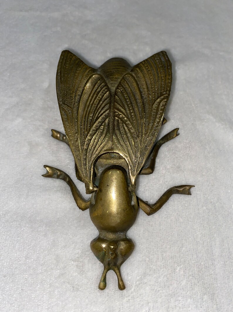 Vintage Italian Solid Brass Fly Ashtray/ Trinket Box/ Jewellery Box - Etsy