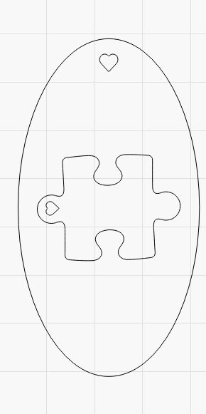 Nine Couple Keychains Laser Cut File for Lightburn - Etsy