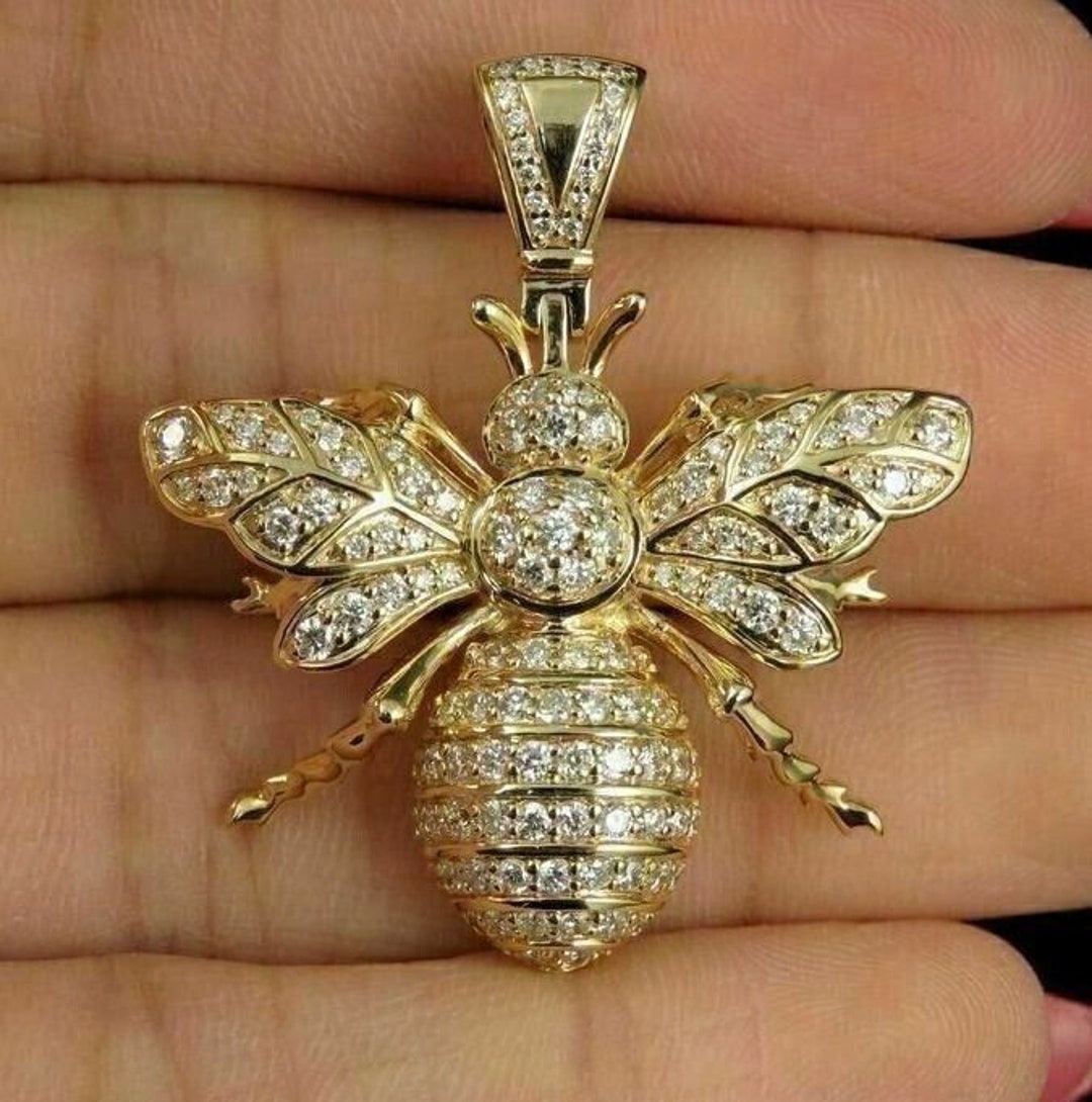 Honey Bee Pendant Bumble Bee Pendant-women's Gift Pendant-animal ...