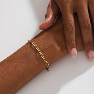 14k Gold Bracelet Chains - Paperclip, Box, Herringbone, Rope, Curb ...