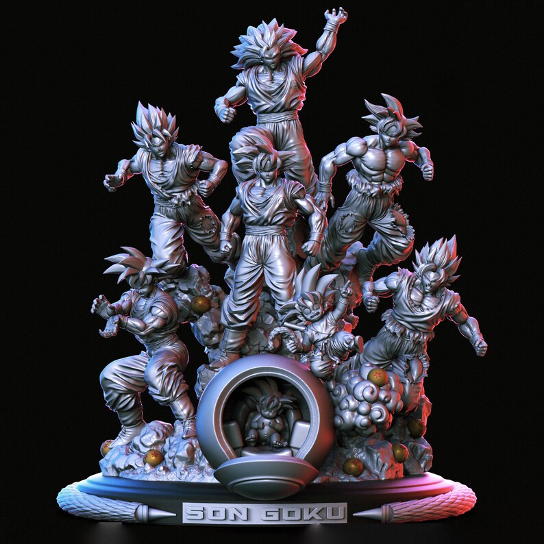 3D Printed Anime Character STL File File Station STL Pack / 3D Printer ...