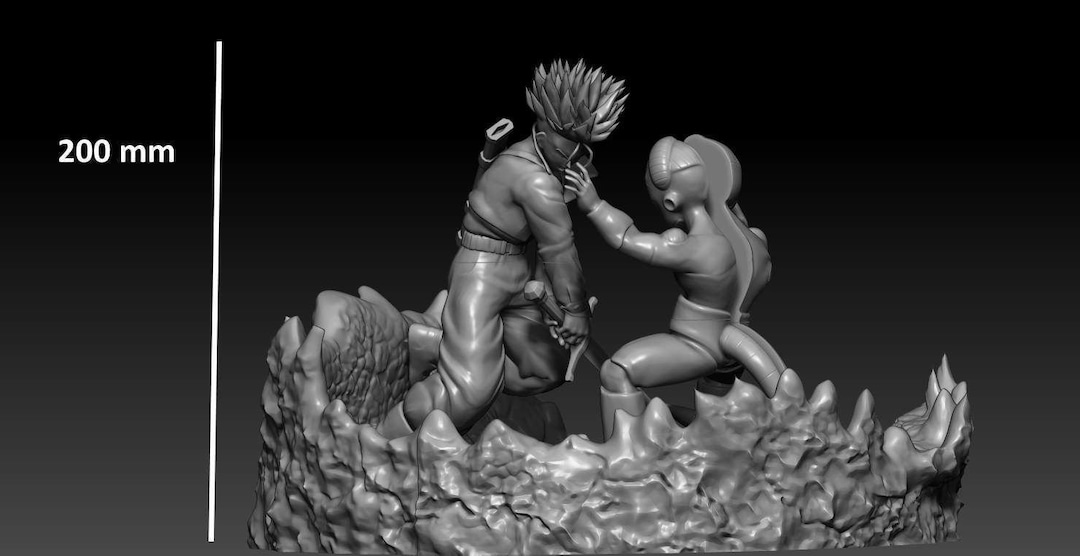 3D Printed Anime Character STL File File Station STL Pack / 3D Printer ...
