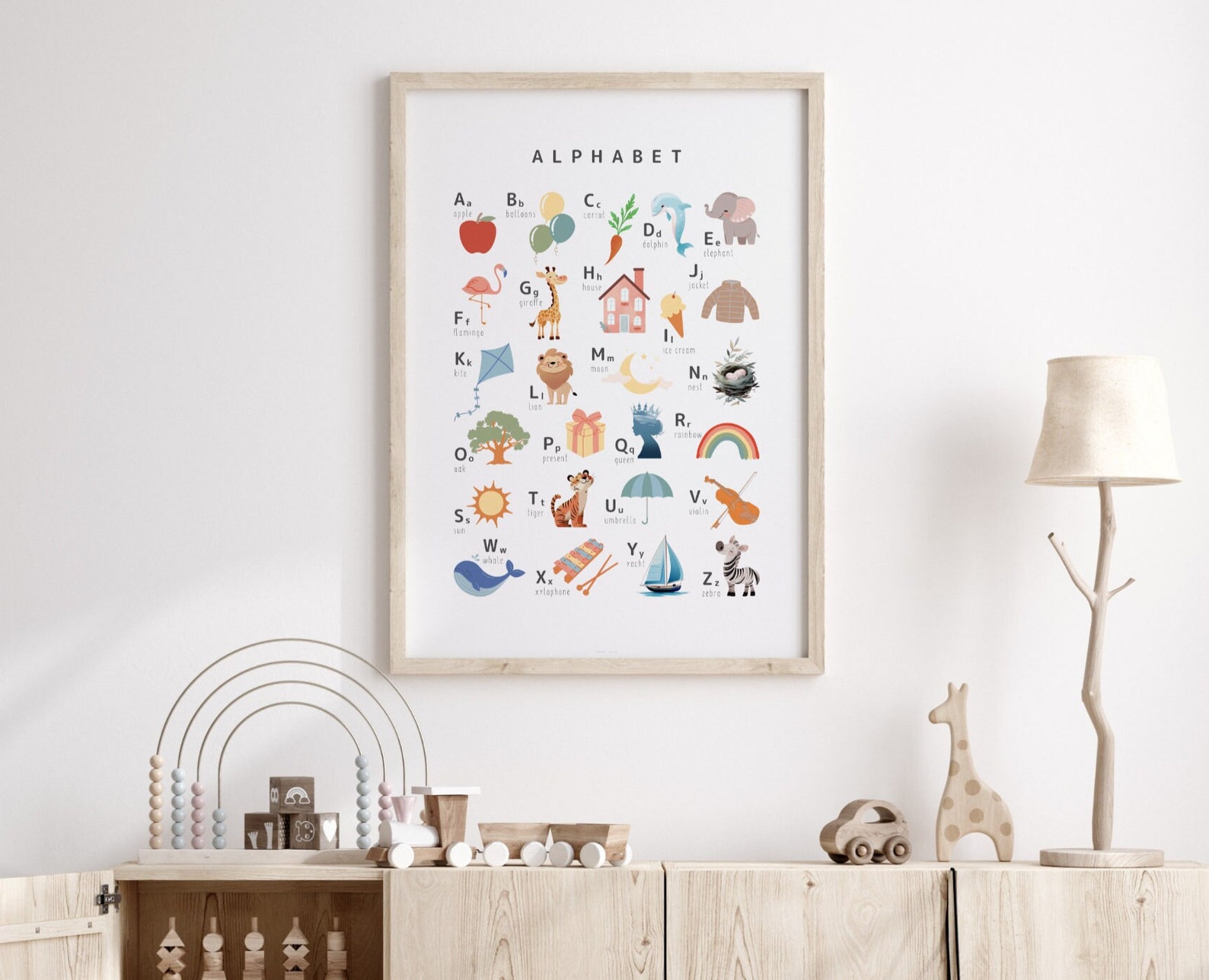 ABC Poster, Alphabet Printable, Alphabet Poster, Homeschool Print ...