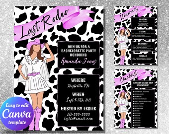 Last Rodeo Invitation - Etsy