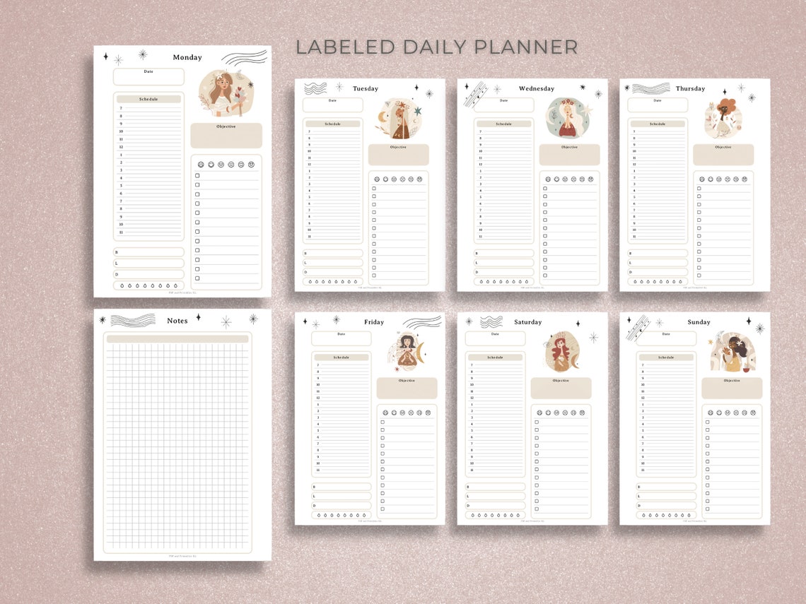 Student Planner Printable Planner Printable Journal - Etsy