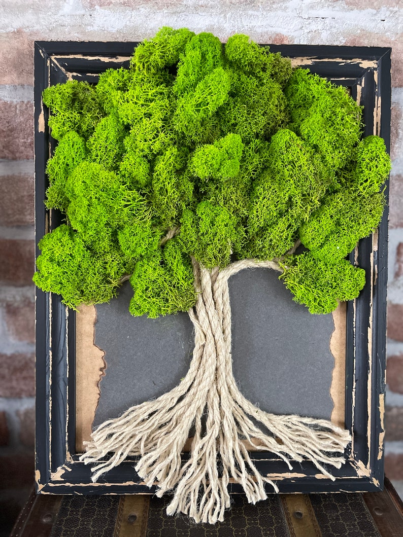 Moss Tree of Life - Wall Art - Etsy