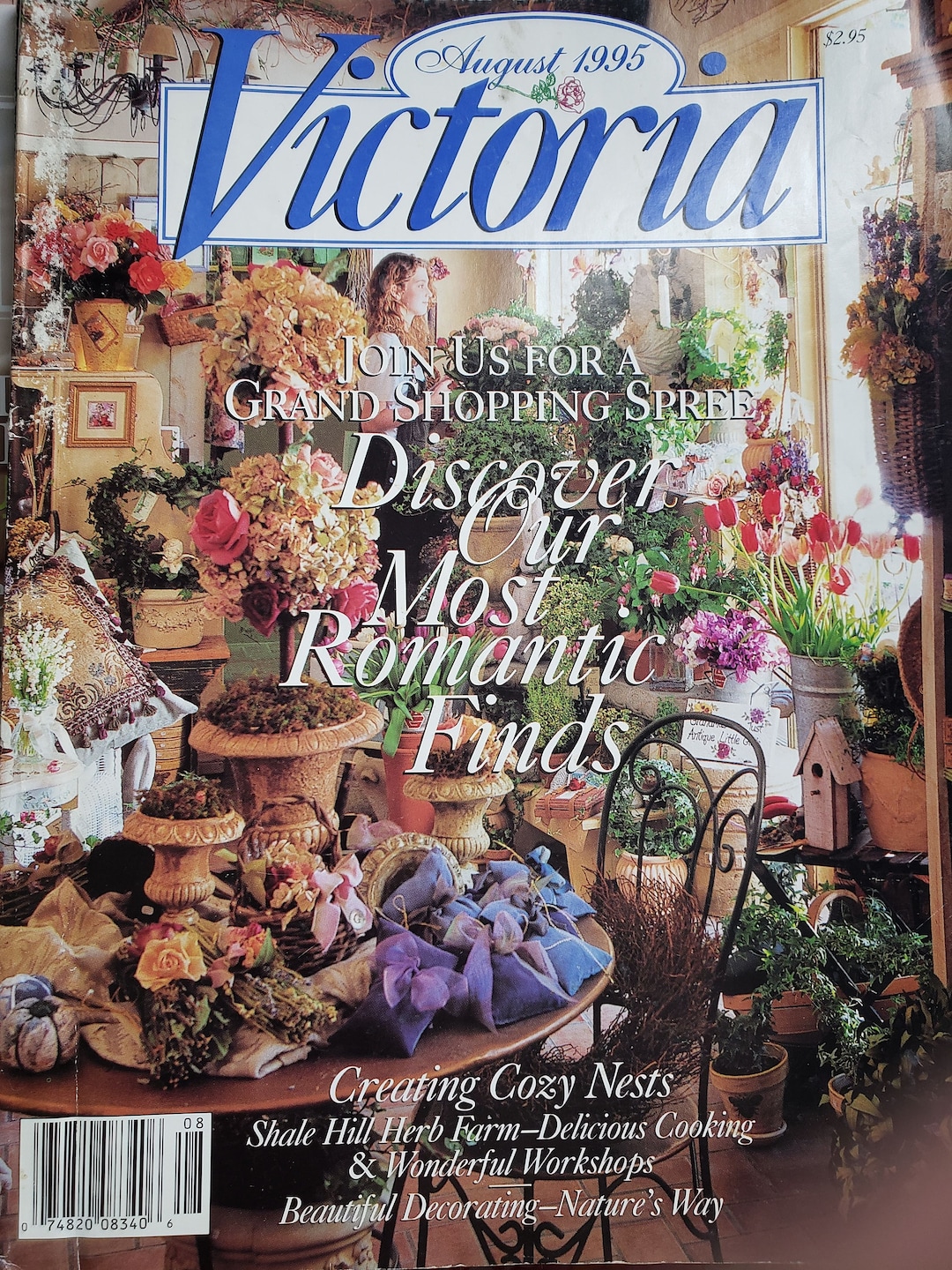 Vintage Victoria Magazine 1995 - Etsy