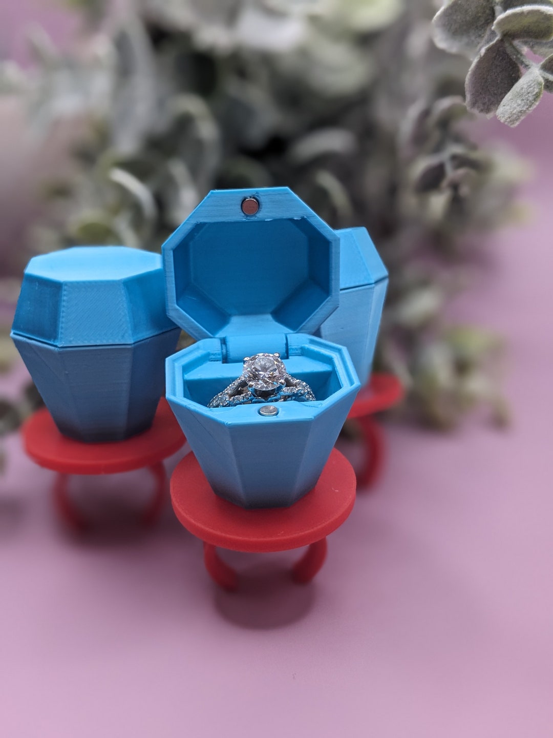 Ring Box Inspired by Ring Pop plastic only Version Personalize Your ...