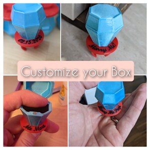 Ring Box Inspired by Ring Pop - Personalize Your Proposal, Gift, Ring ...
