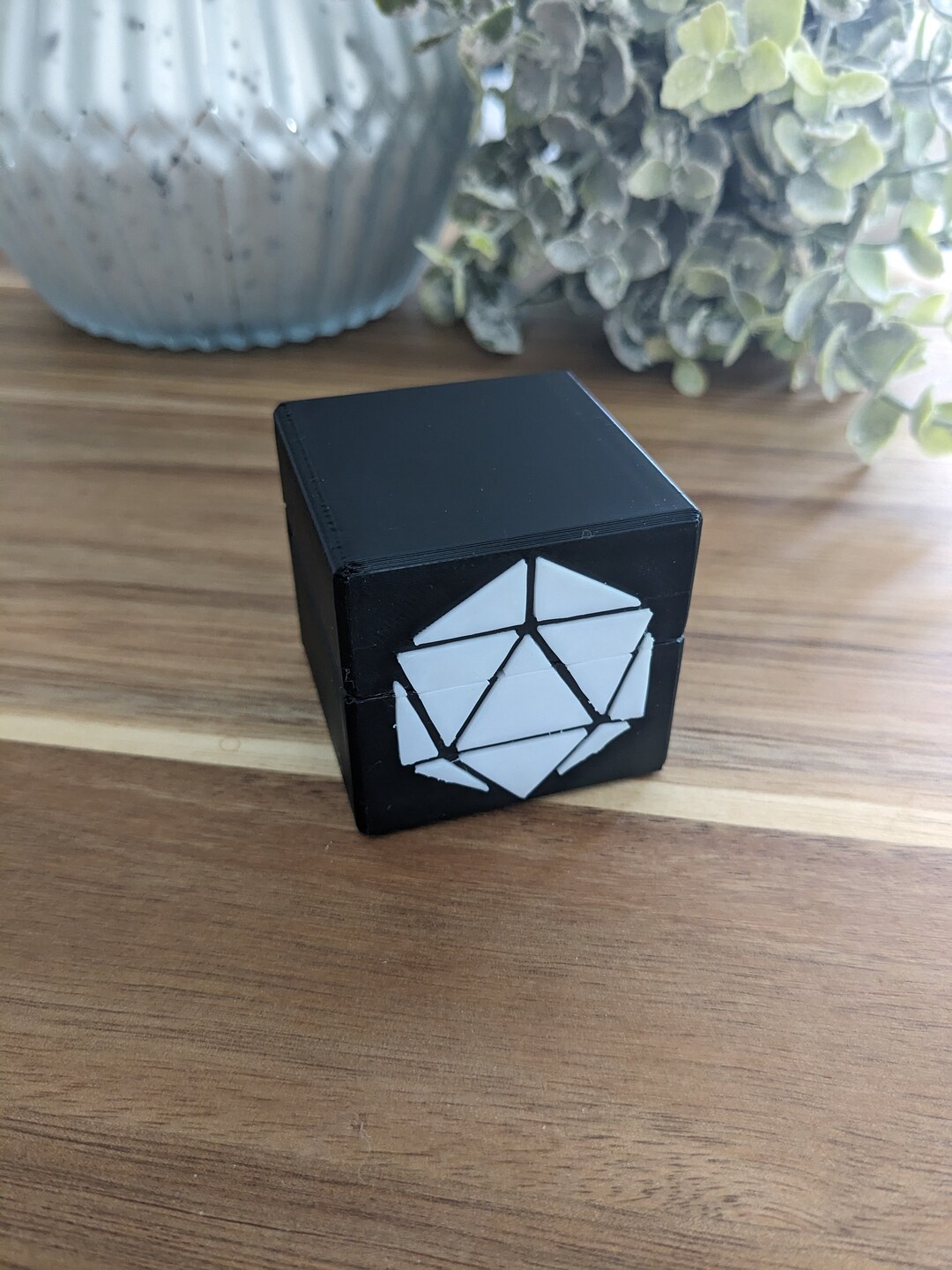 D20 Without Numbers Ring Box (unique Proposal, Gift, Ring Bearer, Ect ...
