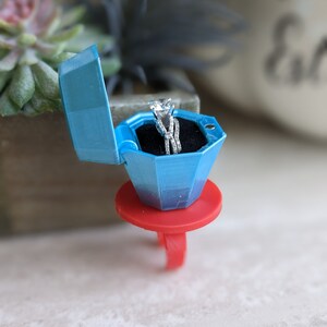 Ring Box Inspired by Ring Pop - Personalize Your Proposal, Gift, Ring ...