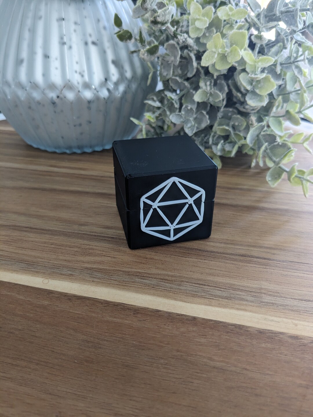 D20 Outline Ring Box proposal, Gift, Ring Bearer, Ect 20 Sided Dice - Etsy