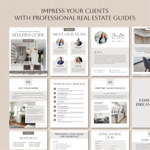 Printable Real Estate Guide Bundle, Home Selling Buying Process, Buyer ...