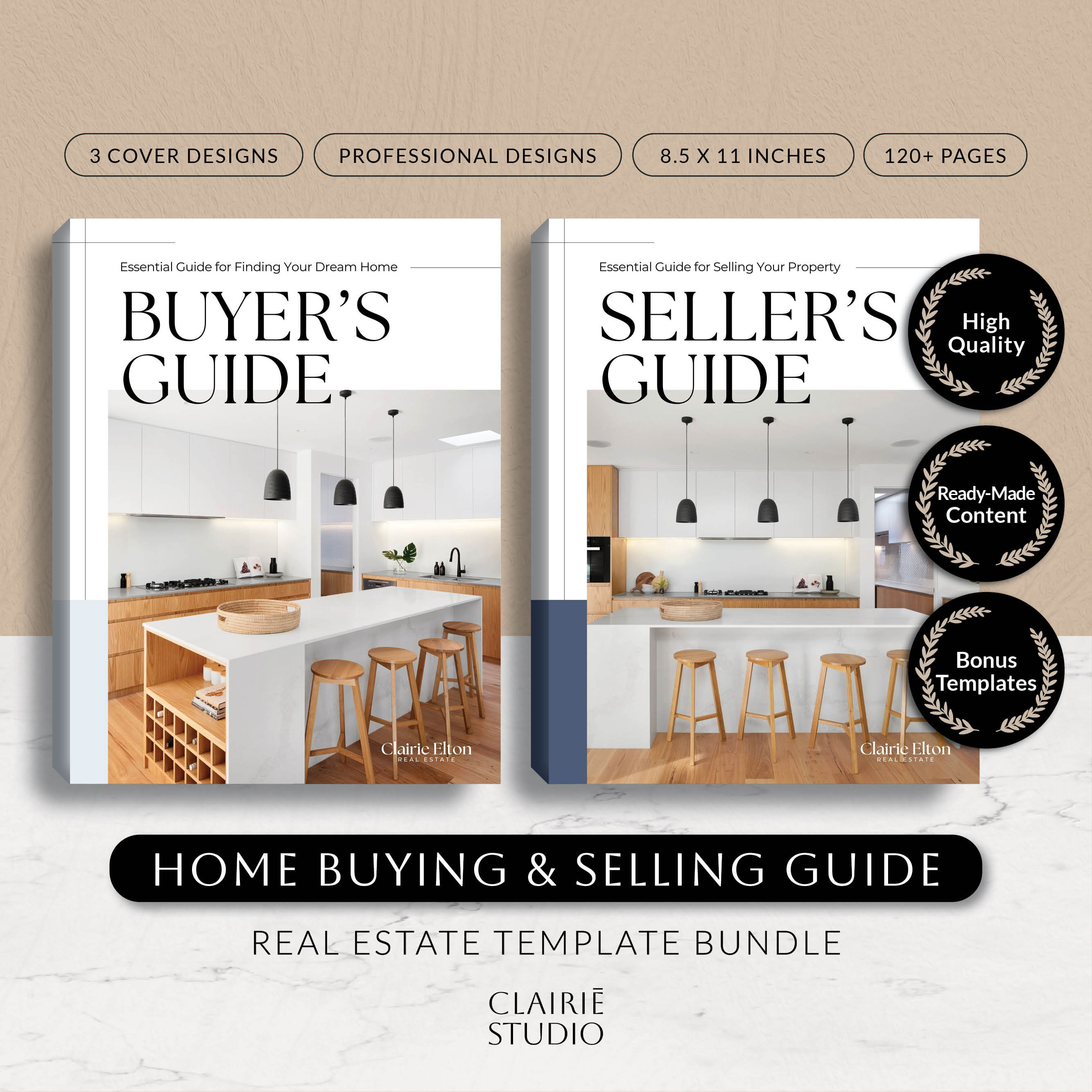 Home Buyer and Seller Guide Packet, Real Estate Selling Buying Process ...