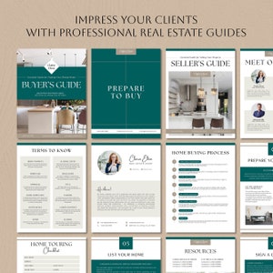 Real Estate Buyer and Seller Guide Bundle, Home Selling Buying Process ...