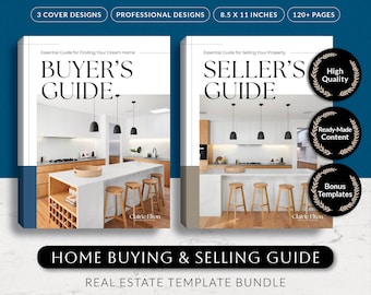 Real Estate Guide Template Bundle, Home Selling Buying Process, Buyer ...