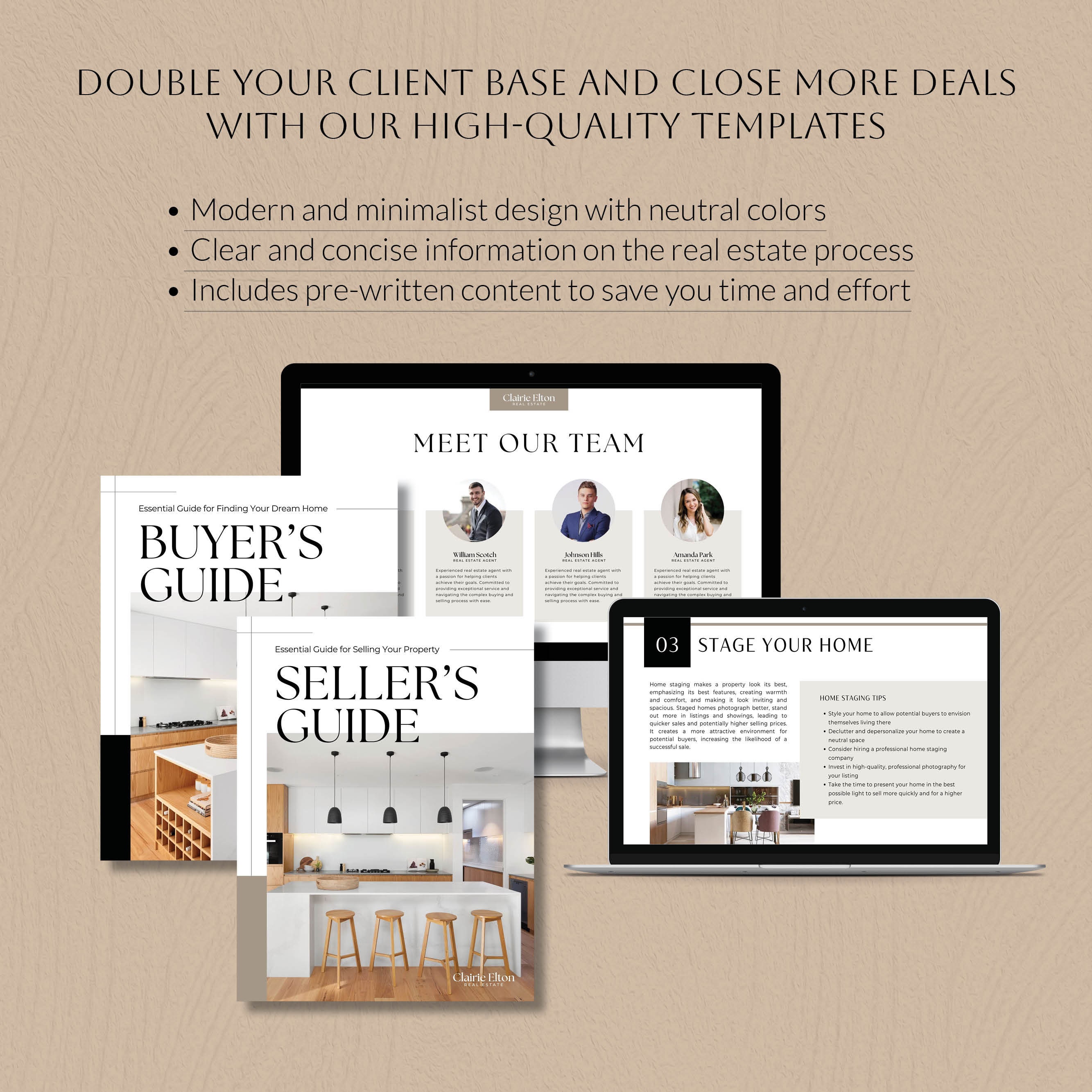 Real Estate Buyer and Seller Guide Bundle, Home Selling Buying Process ...