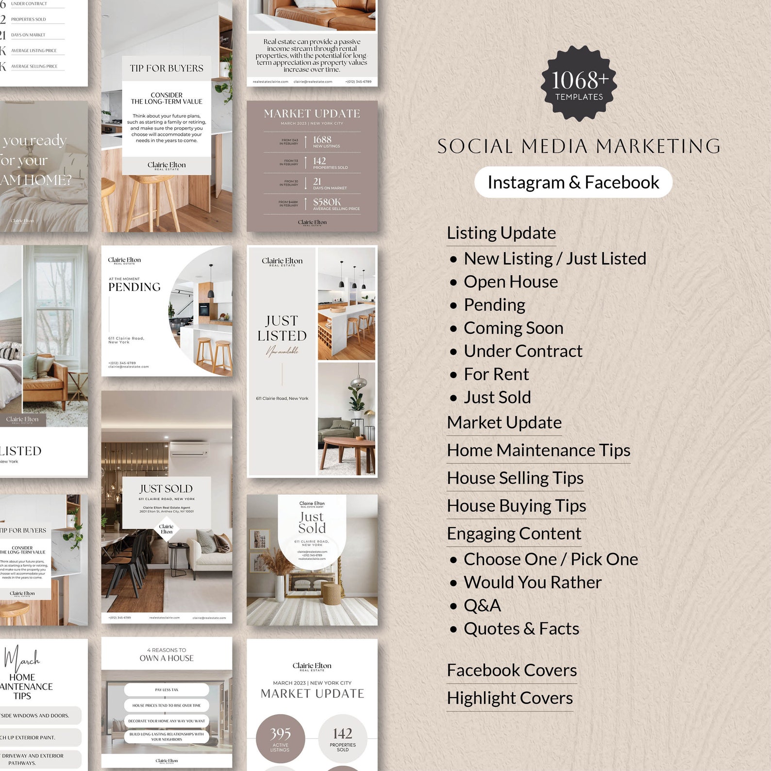 Real Estate Complete Package, Realtor Branding, Real Estate Agent ...