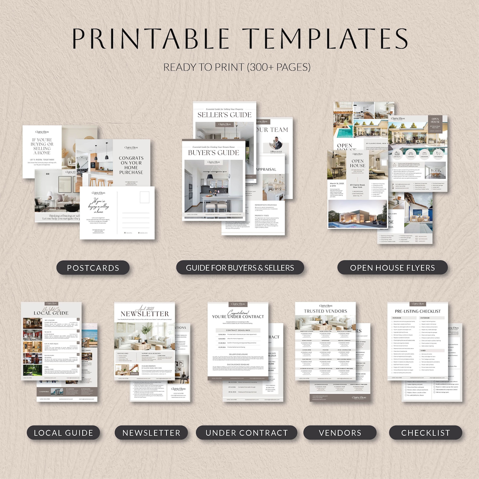 Real Estate Complete Package, Realtor Branding, Real Estate Agent ...