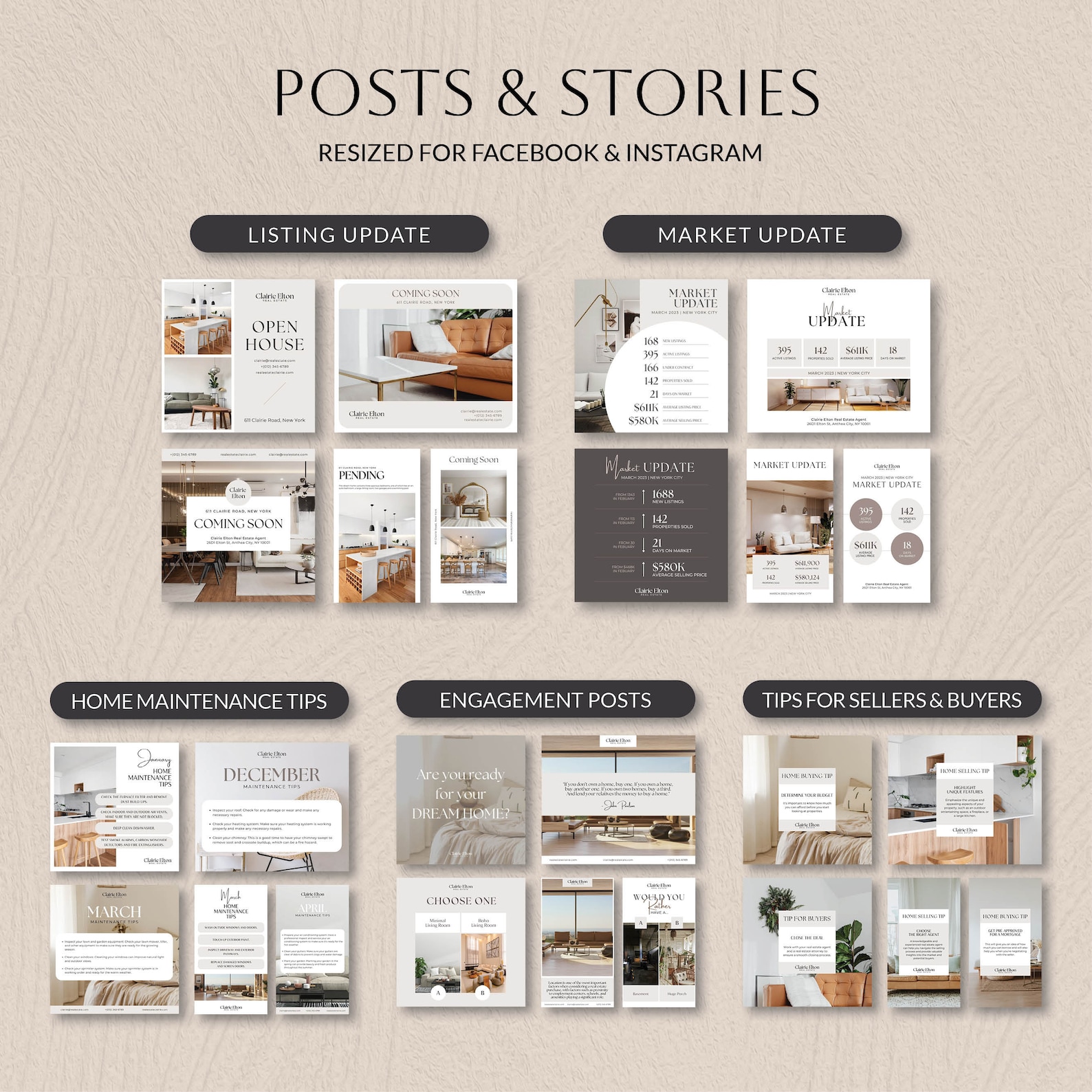 Real Estate Complete Package, Realtor Branding, Real Estate Agent ...